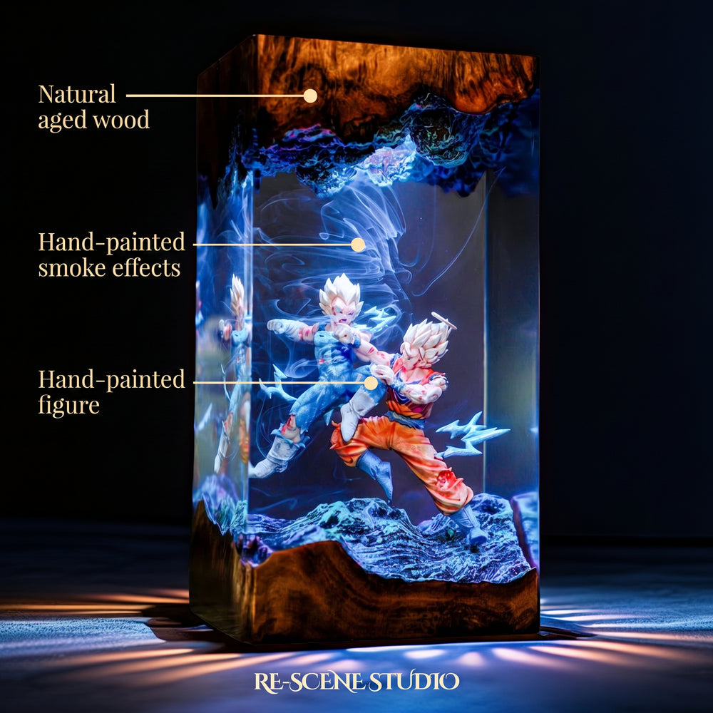 L.uffy G.ear 5 Resin Lamp 03 — Handcrafted Glowing Resin Art Gift ...